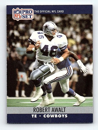 1990 Pro Set Robert Awalt Dallas Cowboys #89 | eBay