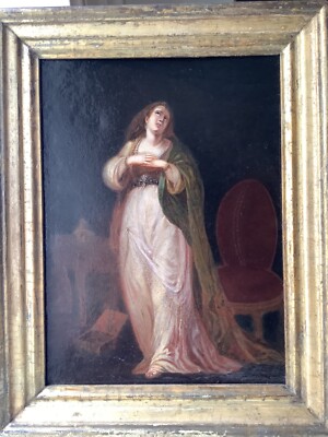 18th Century Religious Penitent Mary Magdalene French School Oil COYPEL ...
