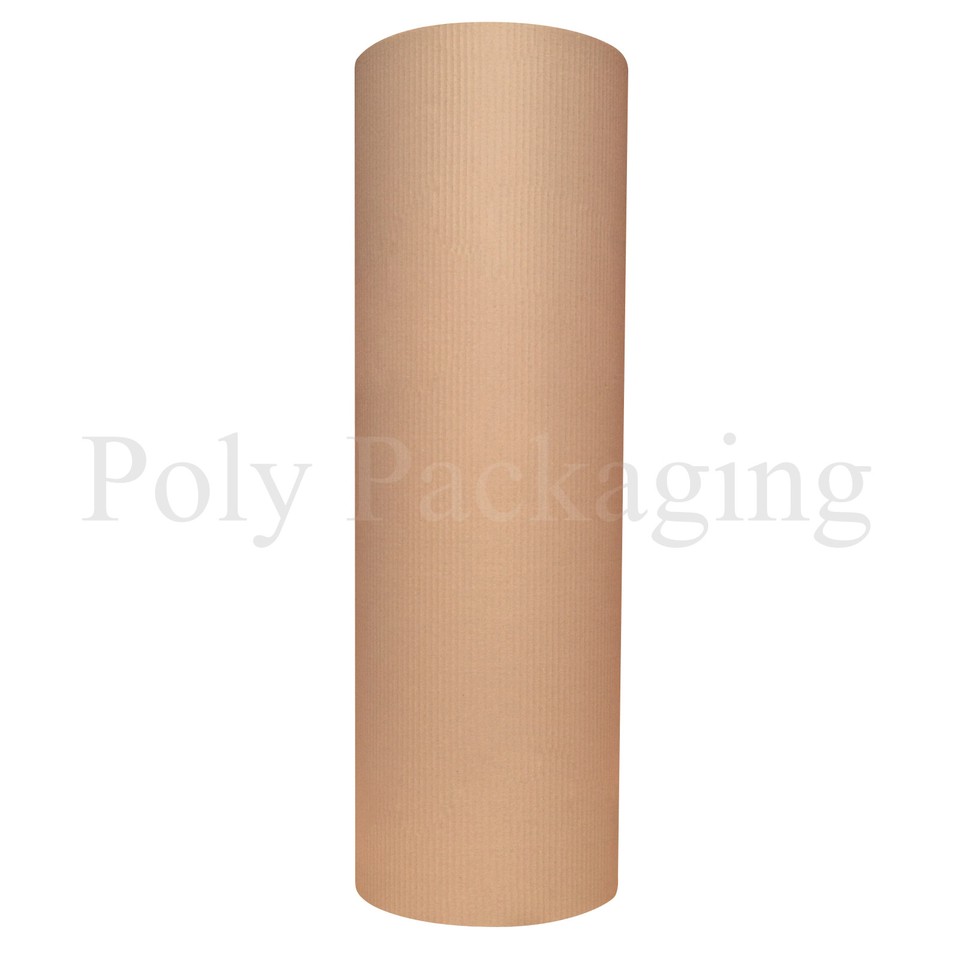 1500mm Wide CORRUGATED CARDBOARD PAPER ROLLS Postal Packaging Wrapping ...