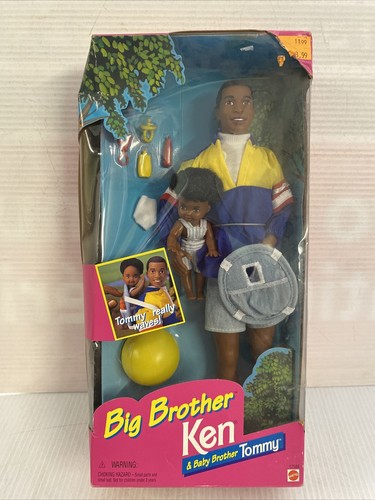 Vintage Big Brother Ken & Baby Brother Tommy Barbies 1996 Tommy Really ...