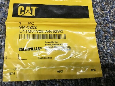 New OEM Caterpillar Gasket 9M-5252 CAT 9M5252 | eBay