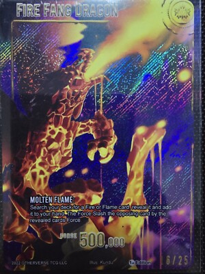 Otherverse Tcg Fire Fang 16/25 | eBay