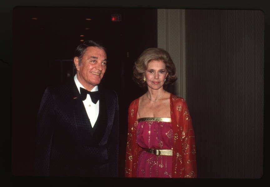 Cyd Charisse Tony Martin 1970's Candid Glamour Event Original 35mm ...