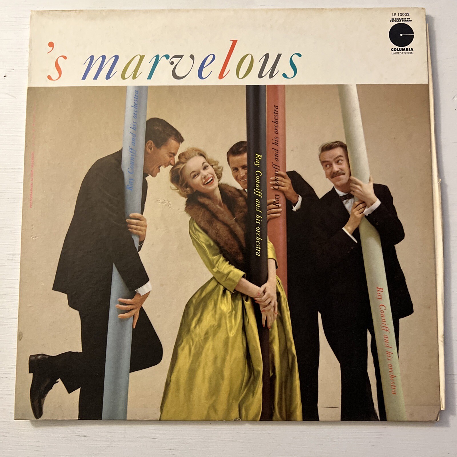 VINYL RECORD ALBUM, ‘S MARVELOUS-RAY CONNIFF & HIS ORCHESTRA, LE 10002 ...