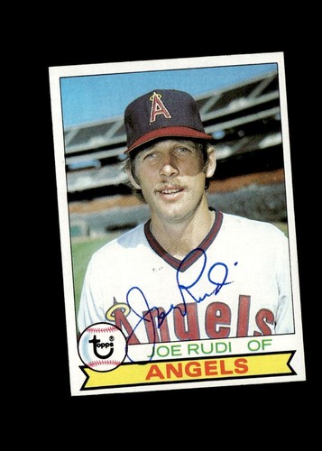 Joe Rudi 1979 Topps Angels authentic autographed card | eBay