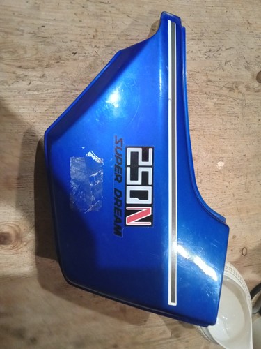 Honda Cb250 N Super Dream Side Panel Blue | eBay