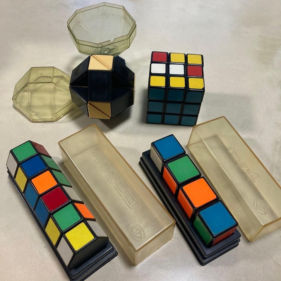 Rubik's Cube & Puzzle Set Multicolor Cuboids & Hexahedron Used rr6 | eBay
