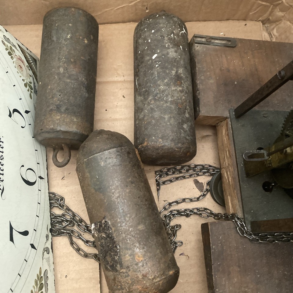 2 Deacon and Blackburn Long Case Clocks for Restoration | eBay UK