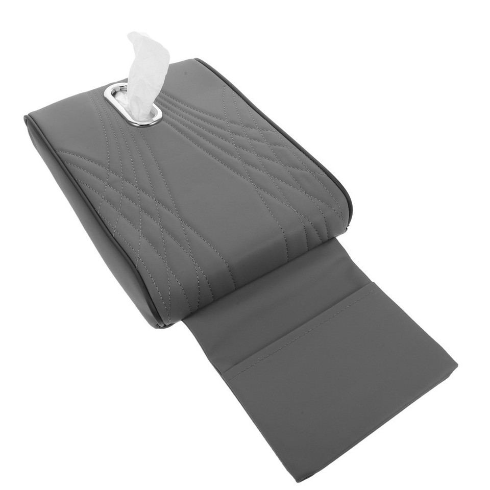 PU Car Armrest Pad, Universal Center Console Pad with Storage Pocket ...