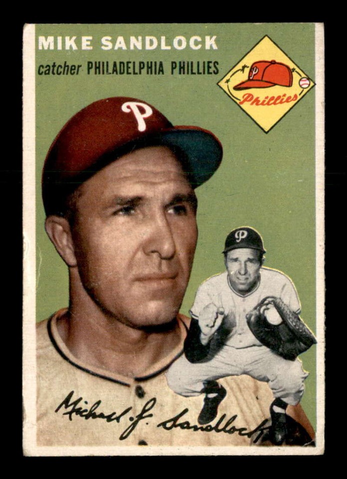 1954 Topps #104 Mike Sandlock VG/VGEX X3322188 | eBay