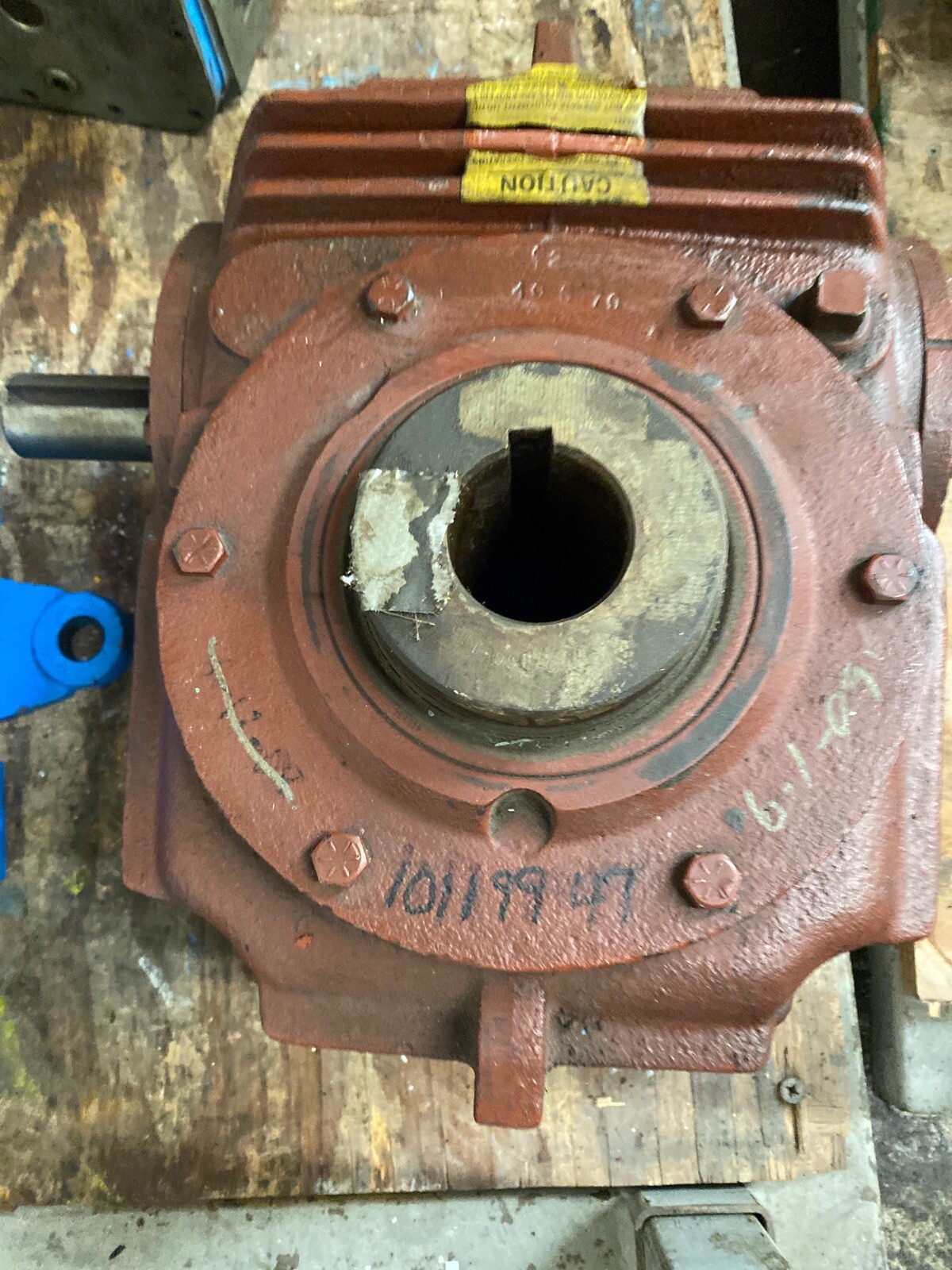 New Old Stock CONE DRIVE Gear Reducer SHV40A105-Y7A 60:1 3.44hp 1750 ...