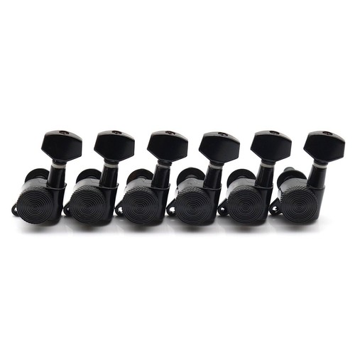 6 Inline Lefty Locking Electric Guitar Tuning pegs Tuners Machine heads ...