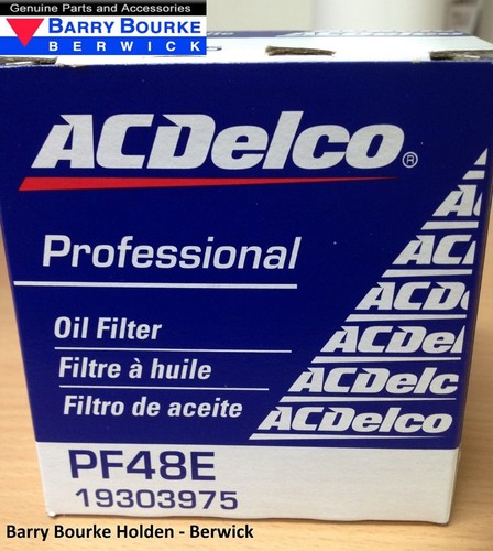 New Genuine Holden Oil Filter for Holden Commodore VE/VF V8 ASM Part ...