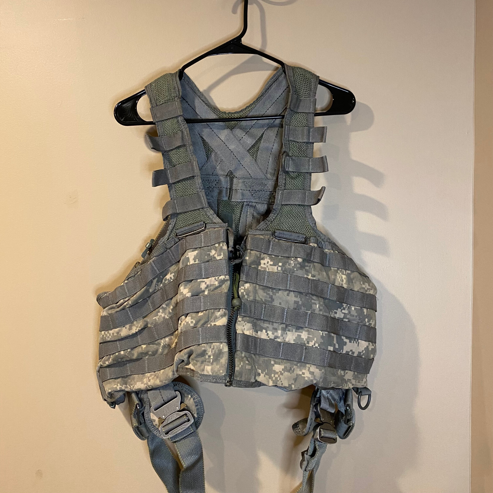 US Army Aircrew Air Warrior ACU PSGC Carrier Survival Vest Harness | eBay