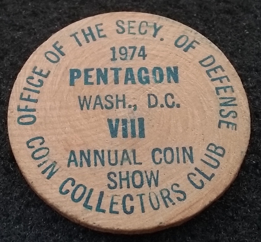 OLD Secretary of Defense Schlesinger SecDef 1974 Pentagon WOOD US ...