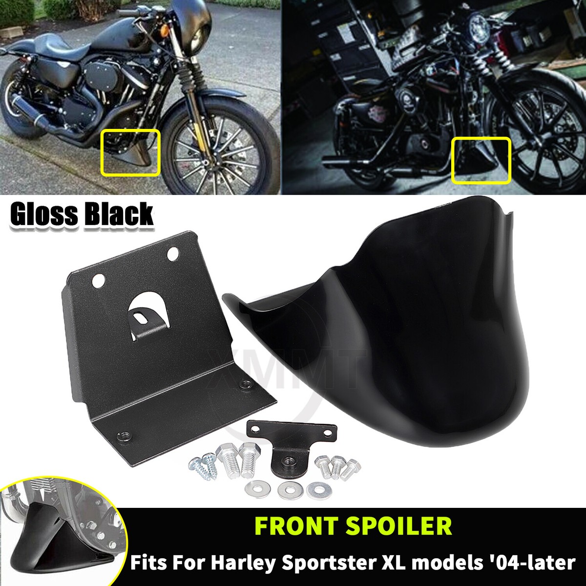 Gloss Black Fairing Harley Nightster