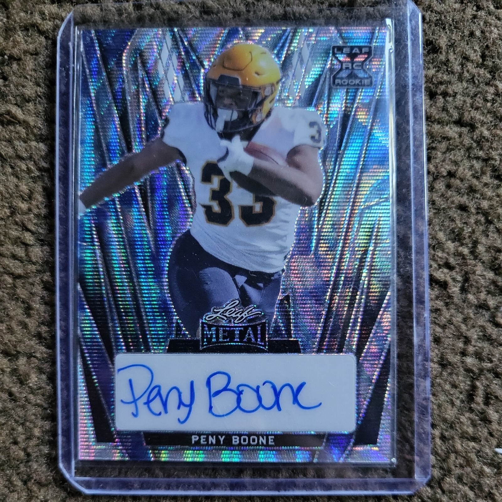 2024 Leaf Metal auto Peny Boone #1/1 | eBay