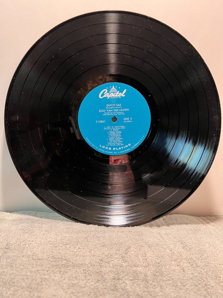 A53 Cees Verschoor/ Dolf Van Der Linden: Dutch Sax, 1957 Capitol ...