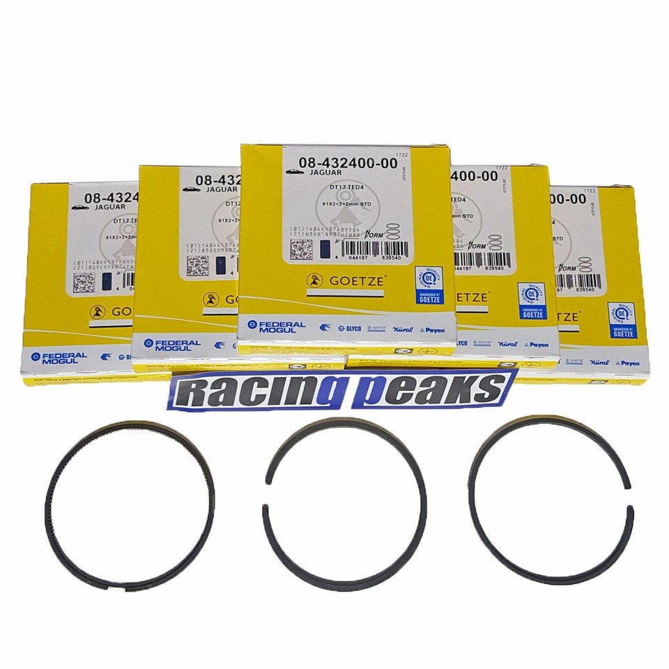 x6 piston rings for Land Rover Discovery Ranger Rover 2.7TD 276DT DT17 AJV6D | eBay