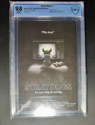 Stray Dogs #1 Image Brainy 2021 Poltergeist Variant Ltd to 666 CGC 9.8 ...