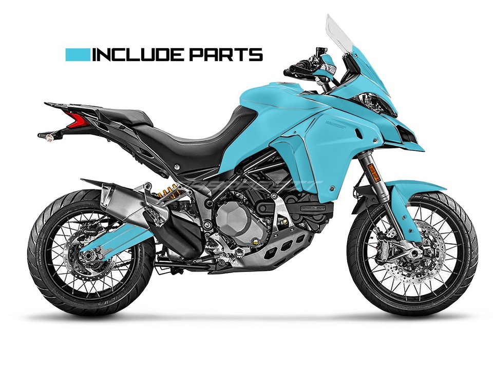 NEW Graphic kit for DUCATI Multistrada 1200 / 1260 Enduro Sticker Kit ...
