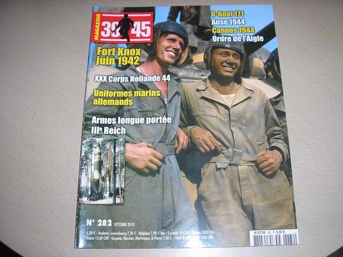 REVUE "39/45 MAGAZINE",n°282,voir le contenu en couverture !!riche ...