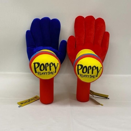 Namco Poppy Playtime Huggy Waggy Grab Pack Plush Set Red Blue Hand ...