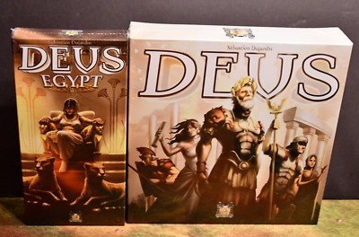 Deus Board Game With Egypt Expansion (New-in-Shrink) | eBay