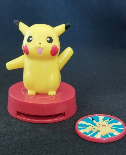 vintage Pokemon PICACHU figurine MacDonalds launcher toy 2005 | eBay ...