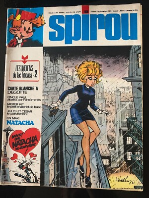 a) SPIROU n°1839 du 12/07/1973; carte blanche à Degotte | eBay