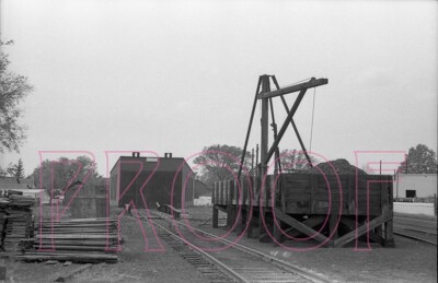 Canadian Pacific Railways (CP) Coal Bed, Turntable & Shed at Teeswater ...