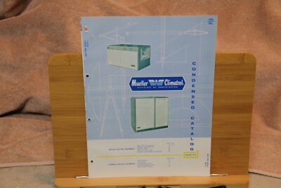 Mueller Climatrol Alhambra CA Heating Cooling Catalog 8pp 1963 MCM ...