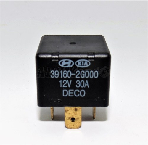 911-Kia Hyundai (2000-2015) 5-Pin Multi-Use Black Relay 39160-2G000 ...