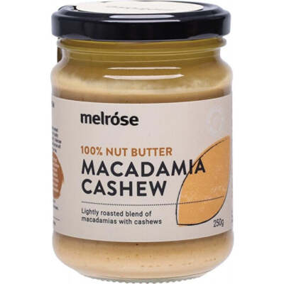 Melrose 100% Nut Butter Macadamia Cashew 250g | eBay Australia