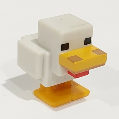 Minecraft Mini-Figures 1" Chicken Duck Figure Mojang | eBay