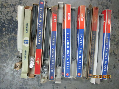 7 Boxes Berg Union & Bayard USA Bicycle Spokes 12 10 & 7 3/8" | eBay