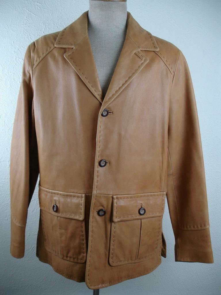 Light Buckskin Leather