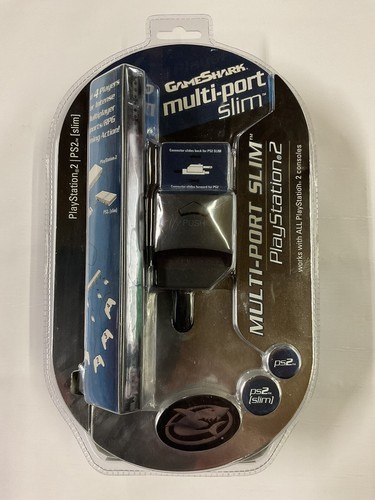 Game Shark Multi-Port Slim Playstation 2 PS2 Add 4 Players Adapter New ...