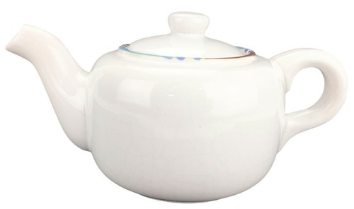 Dansk Teapot Coffee Pot Mesa White Sand Stoneware Drink Dinnerware ...
