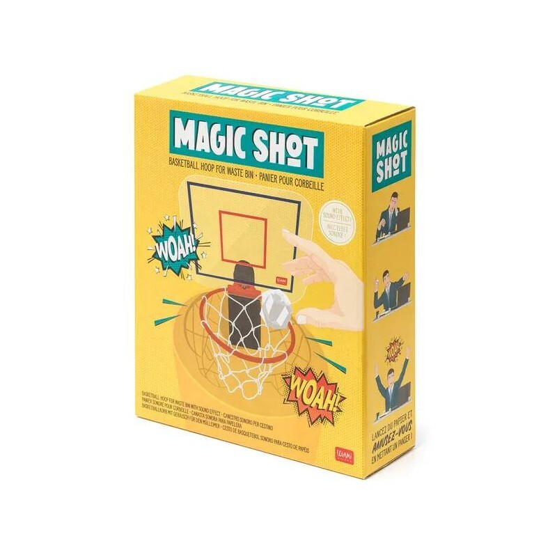 Magic Shot - Basketball Hoop For Waste Bin With Sound - Novelty Games ...