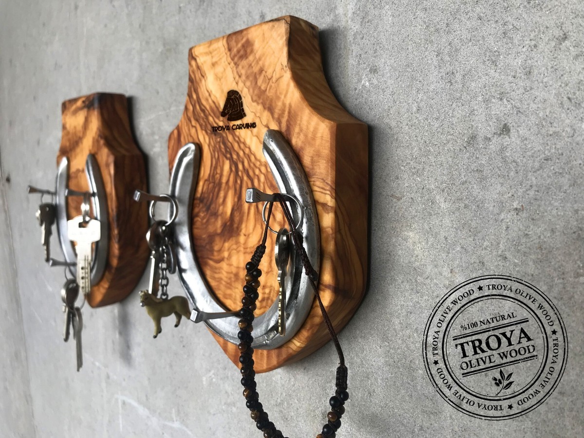 Rustic Wood Key Holder