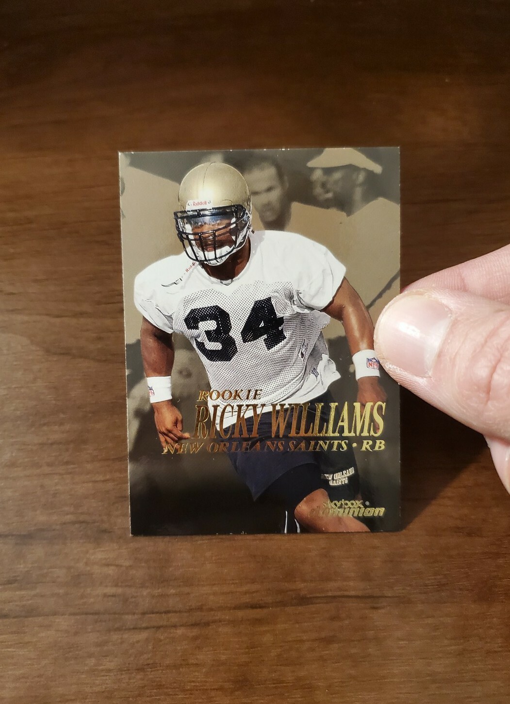 Ricky Williams - 1999 Fleer Skybox Dominion #208 - Rookie Card- Saints ...