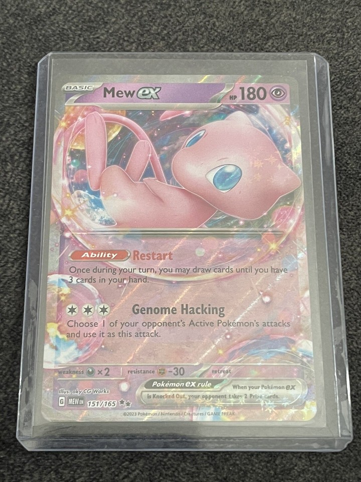 Mew ex 151/165 Scarlet and Violet 151 Double Rare Pokemon Near Mint | eBay