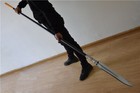 Outdoors Hunting Spear Pike Lance "噬魂枪"High Manganese Steel Sharp ...