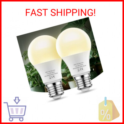 Grow Light Bulbs, LED Grow Light Bulb A19, Full Spectrum Light Bulb ...