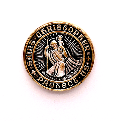 Vtg Token St Christopher From Bishop Choi Vietnam Era | eBay