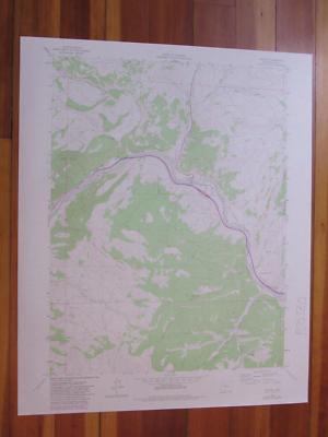 Wolcott Colorado 1983 Original Vintage USGS Topo Map | eBay