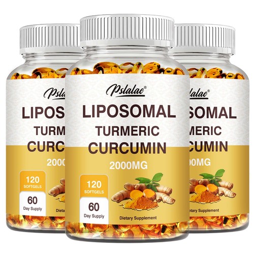 Liposomal Turmeric Curcumin - Antioxidant,Joint Support,Pain Relief ...