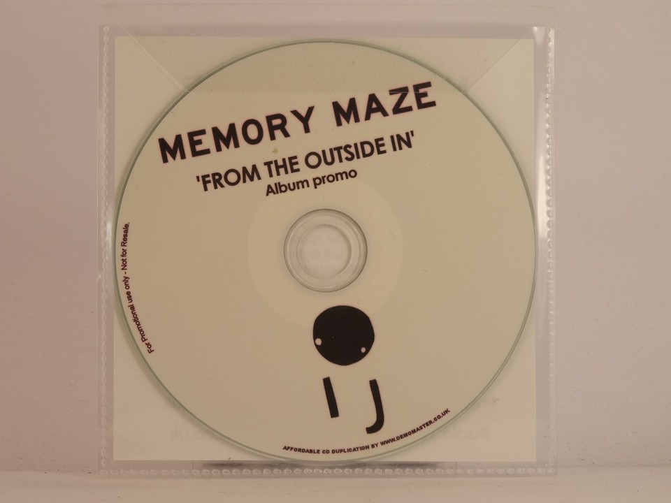 MEMORY MAZE FROM THE OUTSIDE IN (49) 10 Track Promo CD Album including ...