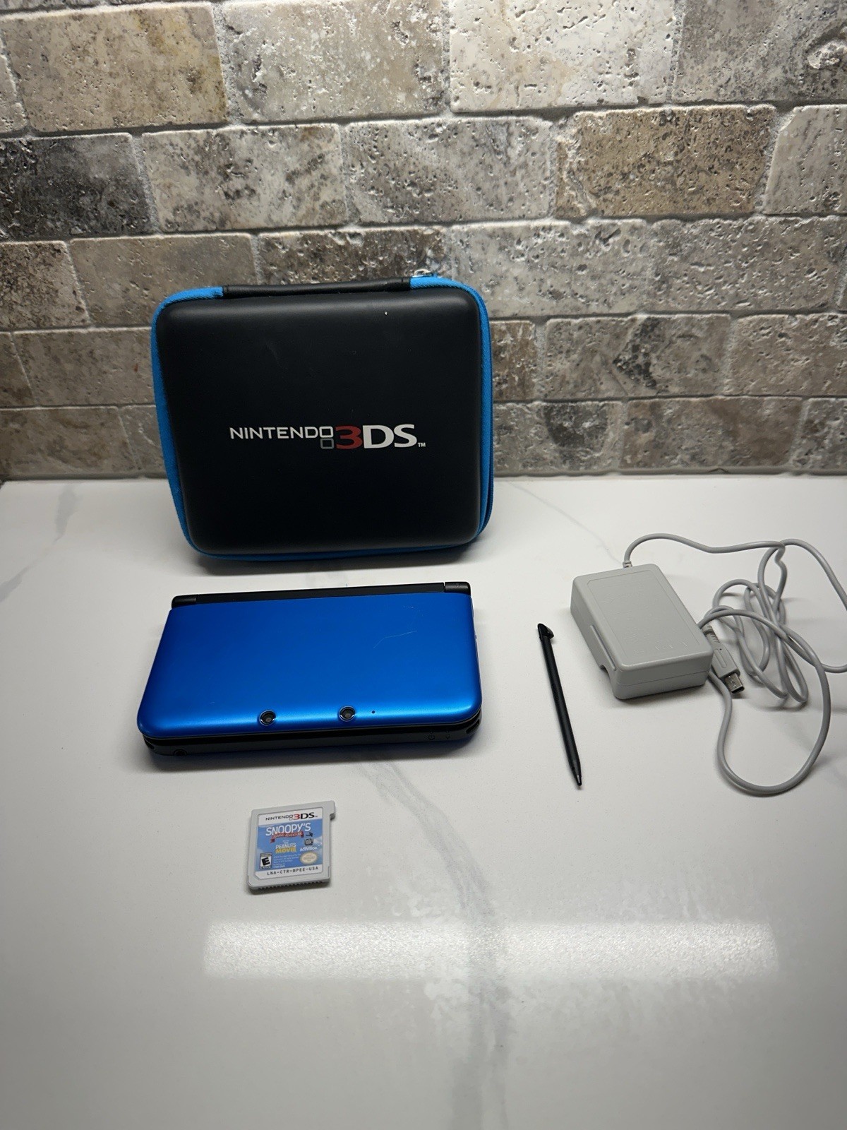 Nintendo 3DS XL Handheld Game Console (Blue) Bundle | eBay